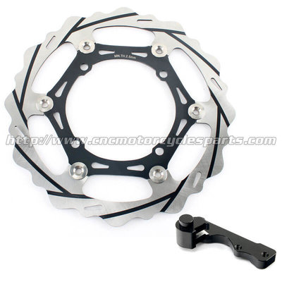 270mm Motorcycle Brake Parts Stainless Steel Grooved Brake Rotors
