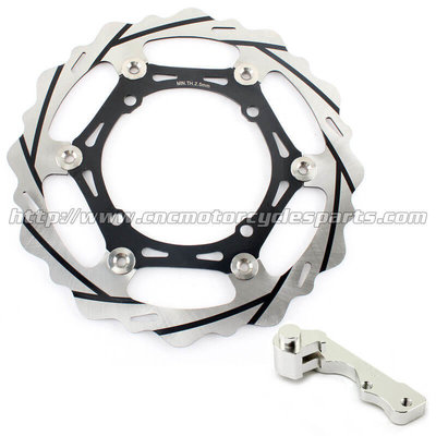 270mm Motorcycle Brake Parts Stainless Steel Grooved Brake Rotors