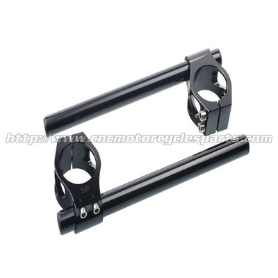 High Strength 52mm Clip On Motorcycle Handlebars For ZX7R ZX9R TL1000S
