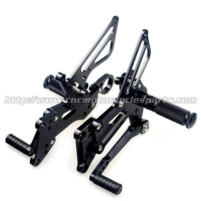 High Strength Aluminum 6061 Customized Motorcycle Rear Sets For BMW