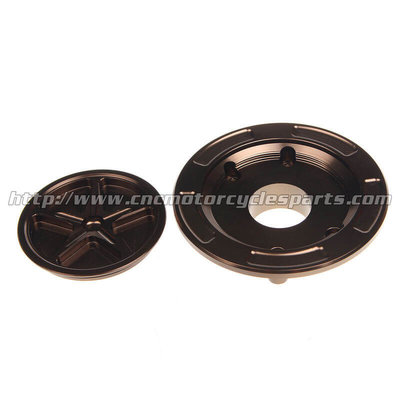 CNC Billet Motorcycle Gas Cap , Aluminium Motorcycle Fuel Tank Cover For BMW