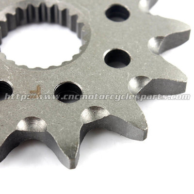 Heat Treatment Motorcycle Front Sprocket With Safety Strength Necessary