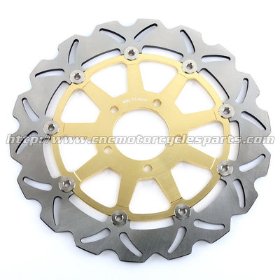 TL1000R Motorcycle Brake Disc Brake Rotor Kits SUZUKI TL1000S GSX 1400 Gold