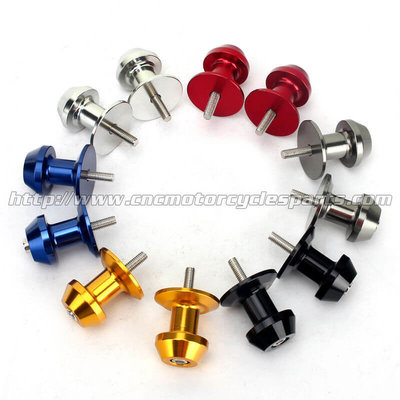 Motorcycle Spare Parts CNC Billet Aluminum Alloy 6mm 8mm 10mm Swingarm Spool