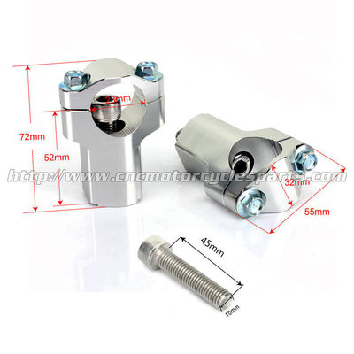 High Performance 52mm Motorcycle Handlebar Mounts For KTM DIRT BiKE