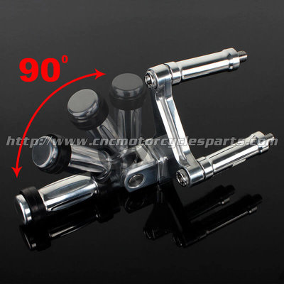 Custom Motorcycle Rear Sets / RearSets Forwards Control Footrest