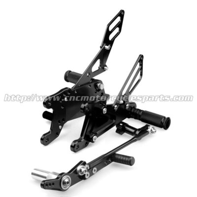 LightWeight Yamaha Rear Sets Rotating Controls For Extremely Precise Movements