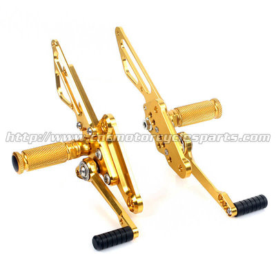 CNC Milling Aluminum Motorcycle Rear Sets Moyorcycle Footrests For Street Bike