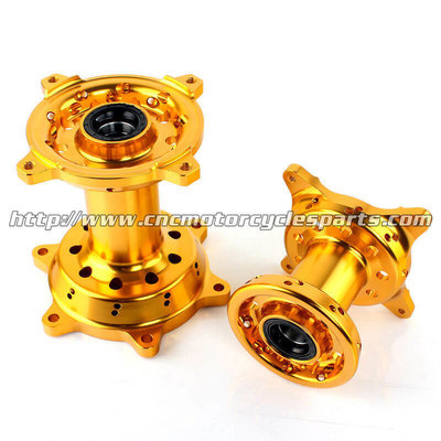 CNC Anodizing Dirt Bike Parts , Motorcycle Front / Rear Wheel Hub