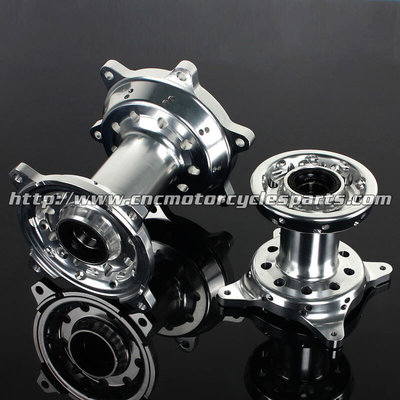 CNC Anodizing Dirt Bike Parts , Motorcycle Front / Rear Wheel Hub