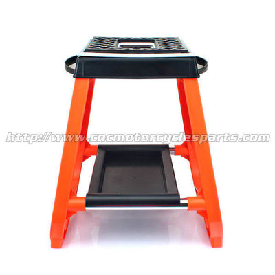 Red Universal Dirt Bike Parts Racer Stand Plastic Steel