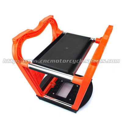 Red Universal Dirt Bike Parts Racer Stand Plastic Steel