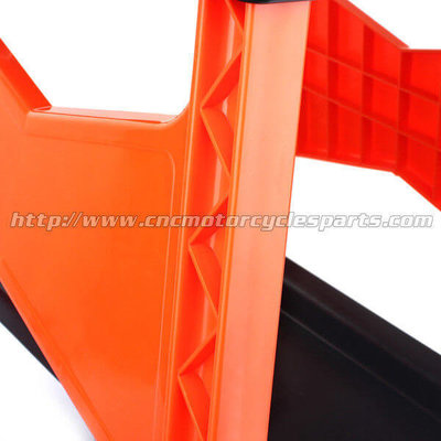 Red Universal Dirt Bike Parts Racer Stand Plastic Steel