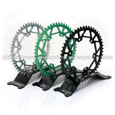 Rear Wheel Custom Motorcycle Sprockets For CNC Aluminum Motorcycle Parts for Kawasaki