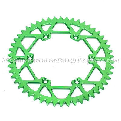 Rear Wheel Custom Motorcycle Sprockets For CNC Aluminum Motorcycle Parts for Kawasaki