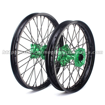 Aluminum Alloy Black Custom Motorcycle Wheel Hubs For Kawasaki KX 125 250