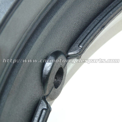 Black Custom Motorcycle Wheels For Kawasaki ER5 All Years 3.5" X 17"