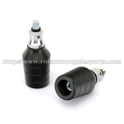CNC Machined Motorcycle Frame Sliders For SUZUKI GSR750 GSR 750 11- Black Silver