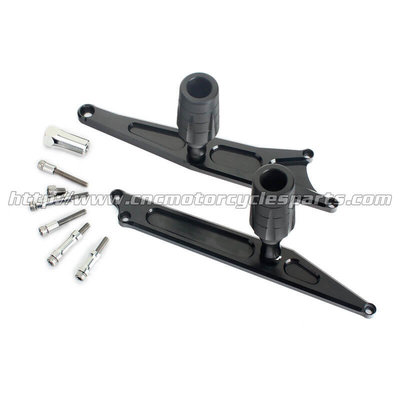 CNC Billet Aluminum Motorcycle Frame Sliders For Crash Protectors for Kawasaki