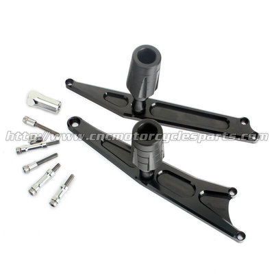 CNC Billet Aluminum Motorcycle Frame Sliders For Crash Protectors for Kawasaki
