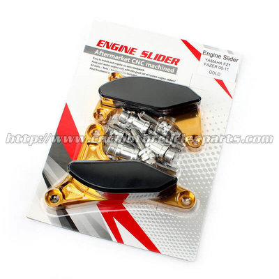 CNC Machining Motorcycle Engine Protectors Slider For Yamaha Fazer Series
