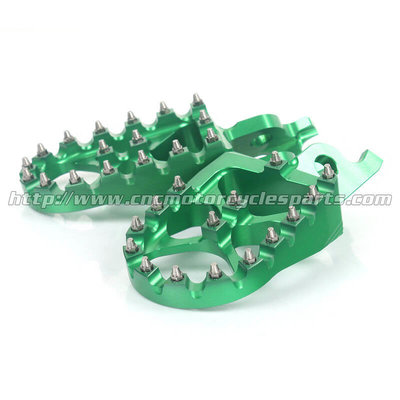 CNC Parts Wide Foot Pegs Dirt Bike With Hardened Steel Resist Wear