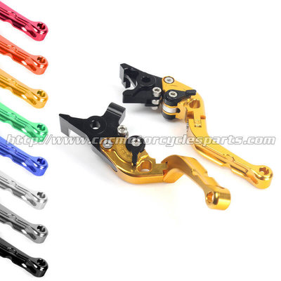 CNC Billet Motorcycle Brake Clutch Lever For Kawasaki ZX6 636 Shorty Levers