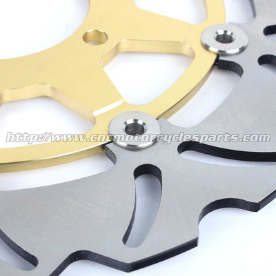 Aluminum Motorcycle Brake Disc Rotor Brake Kawasaki Z 1000 ZX10R CNC Milling