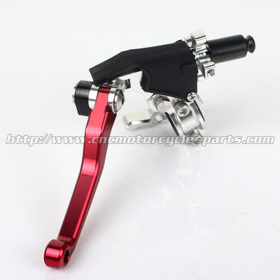 4 Fingers Motorcycle Brake Clutch Lever Dirt Bike Clutch Shorty Levers CR 125 / 250R for Honda