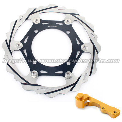 Oversize Stainless Steel Brake Discs With Adaptor For Dirt Bike Parts