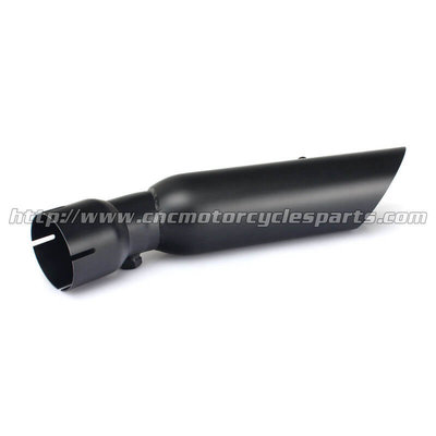 Custom Motorcycle Exhaust Mufflers With Mirror Polishing / Baking Finishing