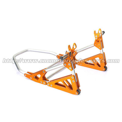 Racing Bike Motorcycle Spare Parts Aluminum Movable Paddock Stand Rear Wheel Stand