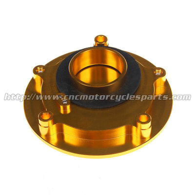 Custom Motorcycle Gas Cap CNC Machined With Aircraft Grade 6061-T6 Solid Aluminum