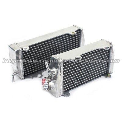Professional Motorcycle Water Cooler Radiator Easy Installation Without Mounting Modifications