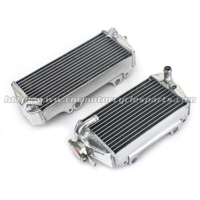 Professional Motorcycle Water Cooler Radiator Easy Installation Without Mounting Modifications