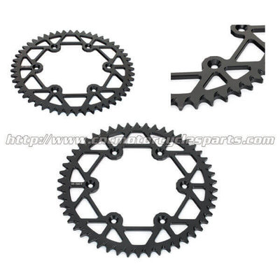 Self Cleaning Dirt Bike Sprockets 520 Motorcycle Chain Sprocket Honda CR CRF 125 250