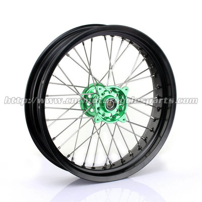 17 Inch Black Custom Motorcycle Wheel Hubs Anodized Different Color