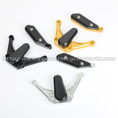 Custom Lightweight Motorcycle Engine Sliders With POM / Aluminum Alloy 6061 Material