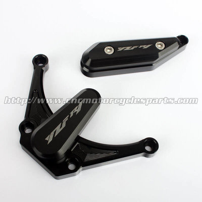 Custom Lightweight Motorcycle Engine Sliders With POM / Aluminum Alloy 6061 Material