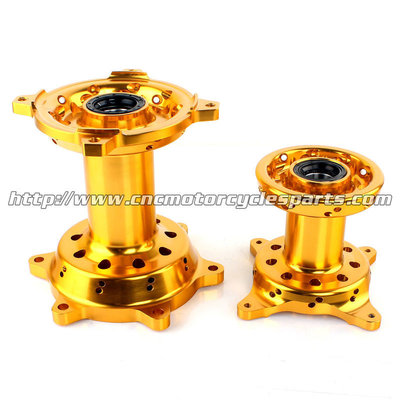 Gold Silver Dirt Bike Parts CNC Milling Accessories With Stainless Steel Or Plastic Material