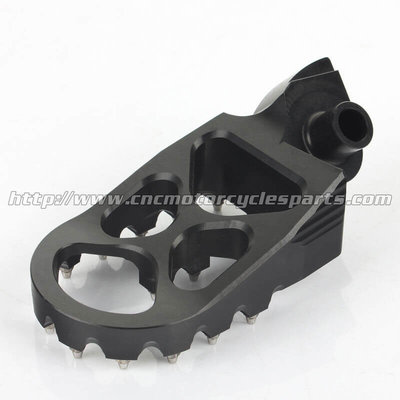 Multi - Color 57mm Width Dirt Bike Pegs 7075 T6 Aluminum , CNC Machined