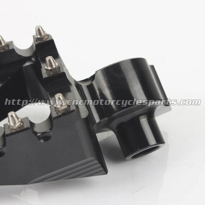 Multi - Color 57mm Width Dirt Bike Pegs 7075 T6 Aluminum , CNC Machined