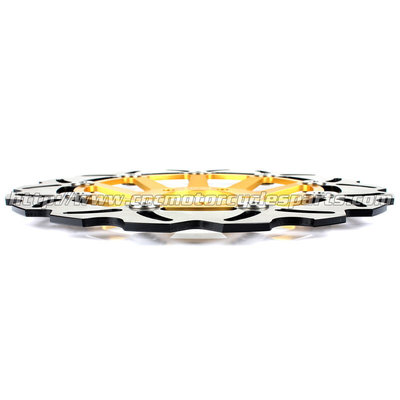 ZZR 250 Motorcycle Brake Disc Rotor Kawasaki ZXR 400 Aluminum CNC Milled For Kawasaki