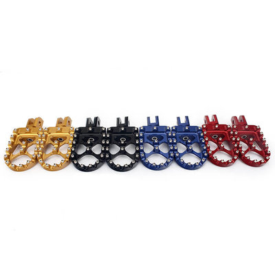 Color Anodized 7075 Aluminum Orange 83mm Harley Foot Pegs