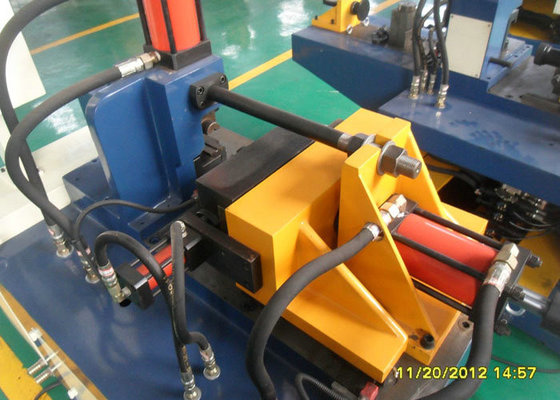 PLC Servo Motor Tube End Forming Machines For Square / Rectangle / Oval Pipe Expanding