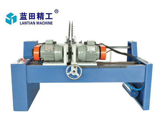 Iron Bar / Metal Bar Chamfering Machine / Beveling Equipment With Double Head