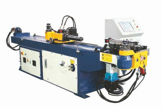 Hydraulic / Servo Motor Tube Bending Machinery For Stainless Steel / Aluminum