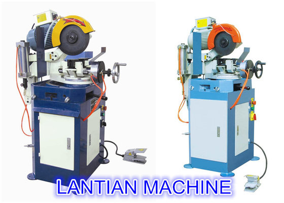 Manual Metal Pipe Cutter , Oval Stainless Steel Pipe Sawing Machine