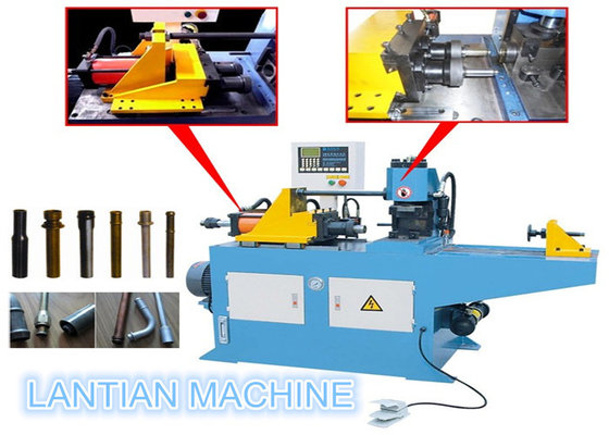 CNC Aluminum SS Pipe End Forming Machine For Office Equipment Pipe 60mm