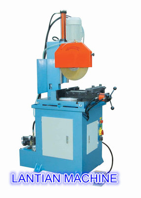 Blue Industrial Auto Metal Pipe Cutting System Used In Sawing Oval Round Tube